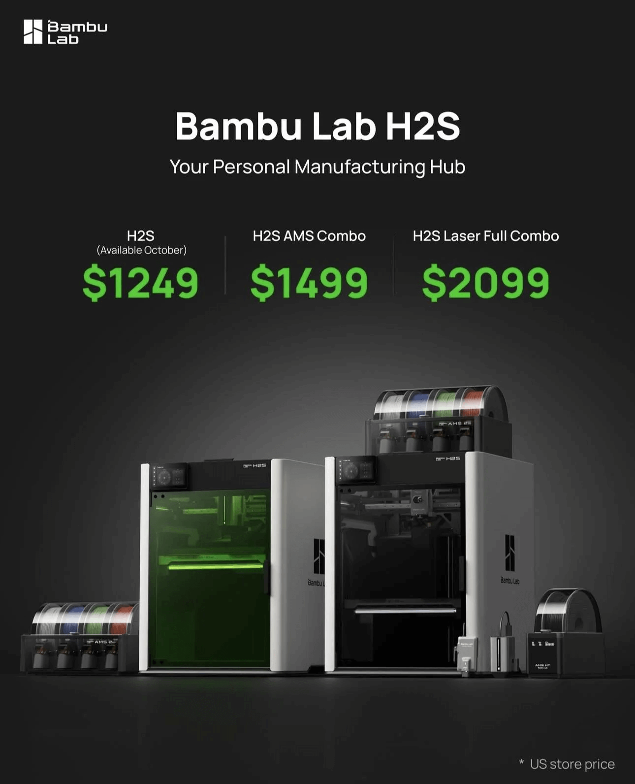 Das beste Bambu Lab H2C-Bundle zum Kauf: AMS vs. Ultimate vs. Laser
