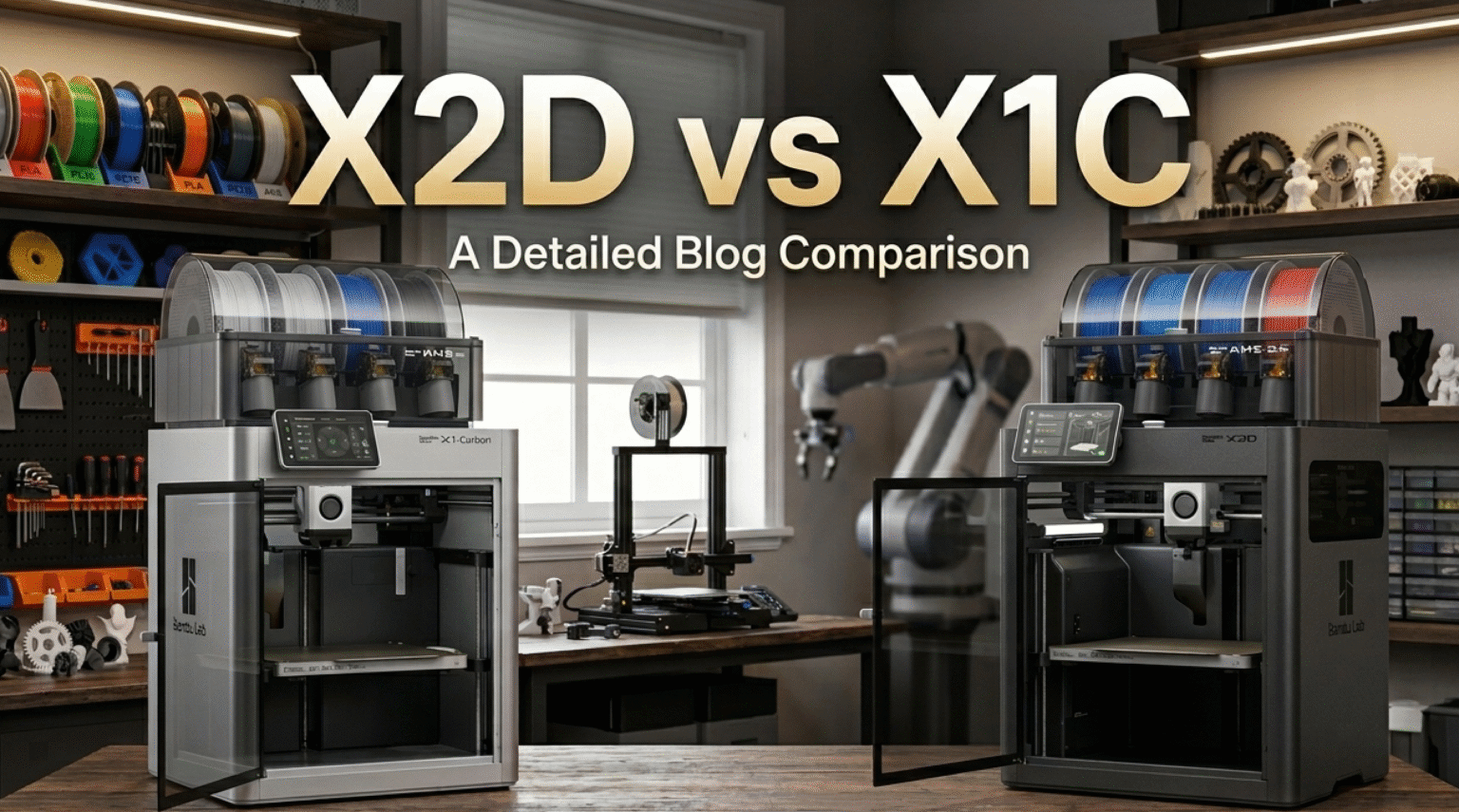 Bambu Lab X2D Vs X1C: Should You Upgrade? [2026 Guide]